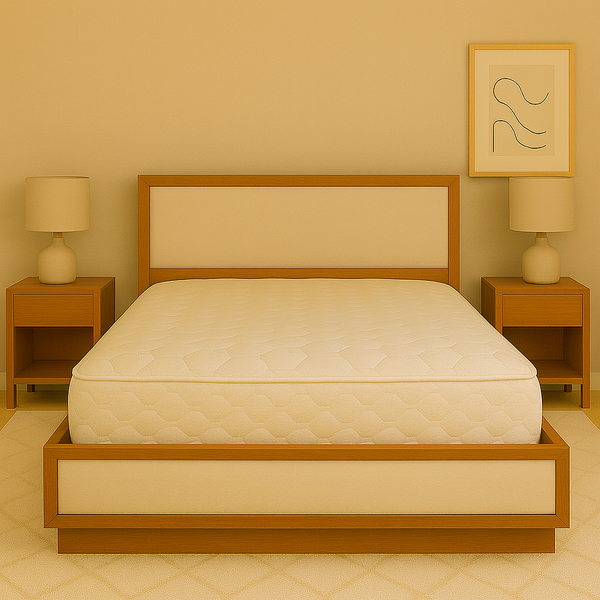 Terrana Solid Wood Upholstered Bed with Side Tables Collection ...